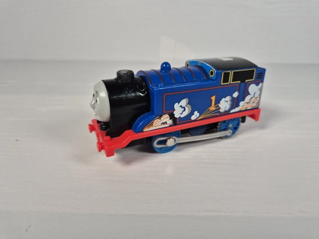 THOMAS & FRIENDS Trackmaster Real Steam Thomas Motorized Train Mattel ...