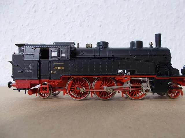LILIPUT H0 7501 Dampflok BR 75 1009 der DRG in nicht orginaler Verpackung EUR 69,00 - PicClick DE