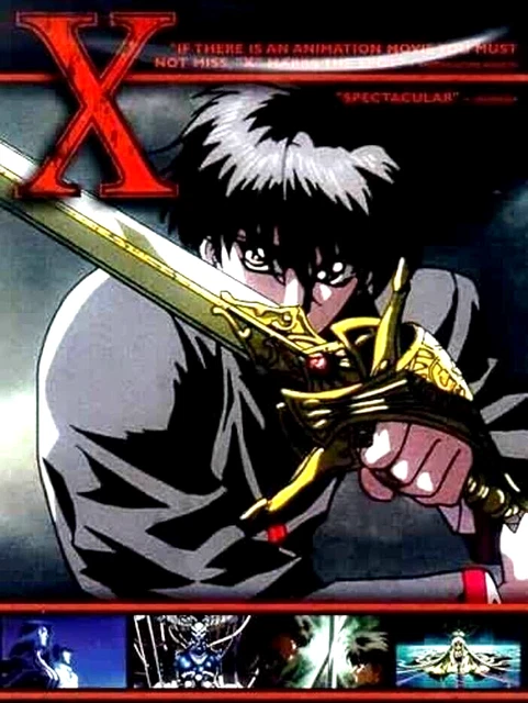 X: THE MOVIE (DVD, 2001) Anime Rintaro Manga Animation Film 1996 ...