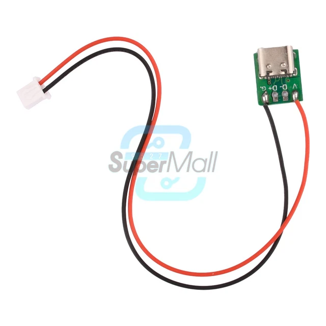 MICRO / TYPE-C PCB With Cable Terminal Female Adapter Converter ...