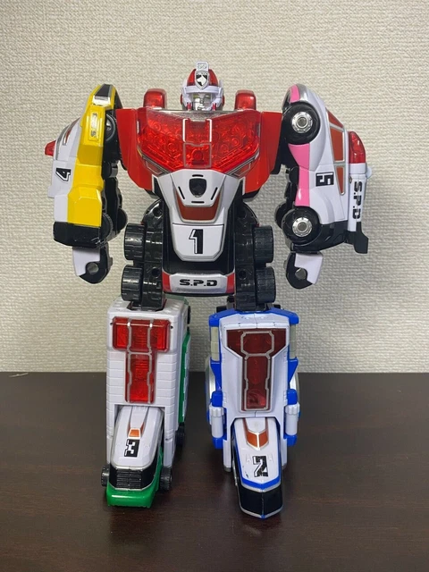 POWER RANGERS SPD Sentai Dekaranger DX Deka Ranger Robo Megazord BANDAI ...