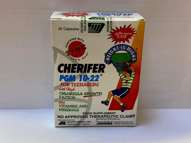 CHERIFER PGM 10-22 For Teenagers with High CGF Original 30 Caps ™ £30.33 - PicClick UK