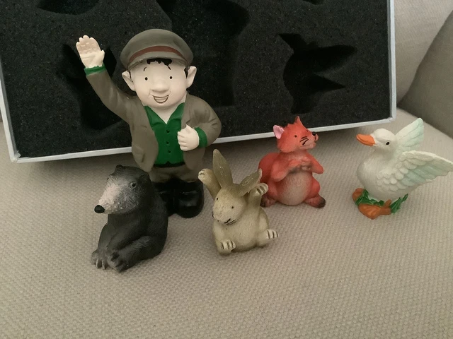 BOXED PERCY THE Park keeper Resin Figures Play Set By Whittard £44.99 ...