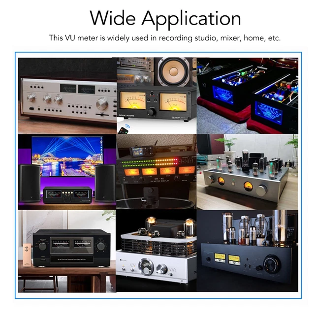 VU METER DRIVER Board 2 VU Meter 1 DB VU Meters Board For Studio $70.91 ...