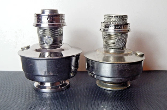 TWO ALADDIN FOUNT Lamps - Model 21 / Super Aladdin Argentinian or ...