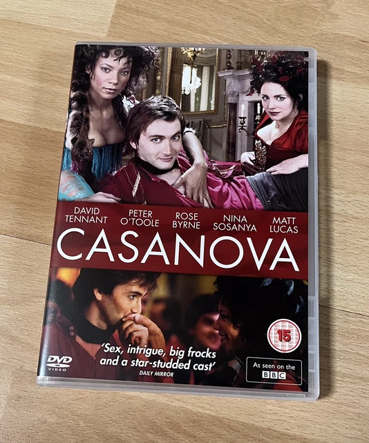 CLASSIC DVD OF Casanova BBC Series David Tennant, Peter O’Toole £3.79 ...