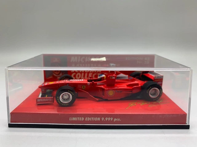 MINICHAMPS MICHAEL SCHUMACHER Ferrari F300 Tower Wing 510 984333 1/43 ...