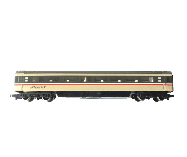 MINT HORNBY R420 BR Mk3 TS coach 42 with swallow-grey British Rail ...