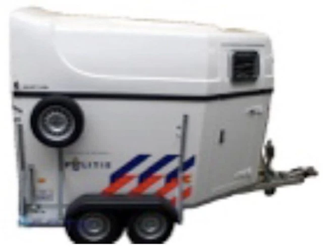 CARARAMA HORSE BOX/TRAILER Dutch Police Version 1:43 Scale £14.72 ...