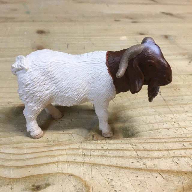 SCHLEICH BOER GOAT BILLY GOAT Male Farm Animal 2001 £21.49 - PicClick UK