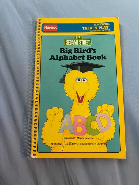 SESAME STREET TALK N' Play Big Bird's Alphabet Book £5.32 - PicClick UK