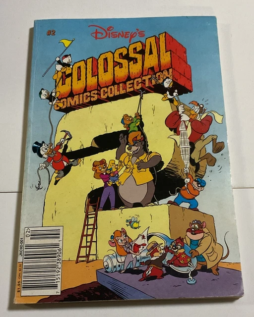 VINTAGE DISNEY'S COLOSSAL COMICS COLLECTION #2 VG-Fine 1991 Digest Size ...
