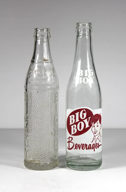 VINTAGE BIG BOY Beverages 10 oz ACL Soda Pop Bottle St. Charles MO £11. ...