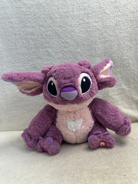 DISNEY X PRIMARK Angel Lilo and Stitch light up cheeks soft toy plush £ ...