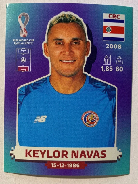 PANINI WM 2022 Qatar FIFA World Cup-- Sticker Nr. CRC 3 "KEYLOR NAVAS ...