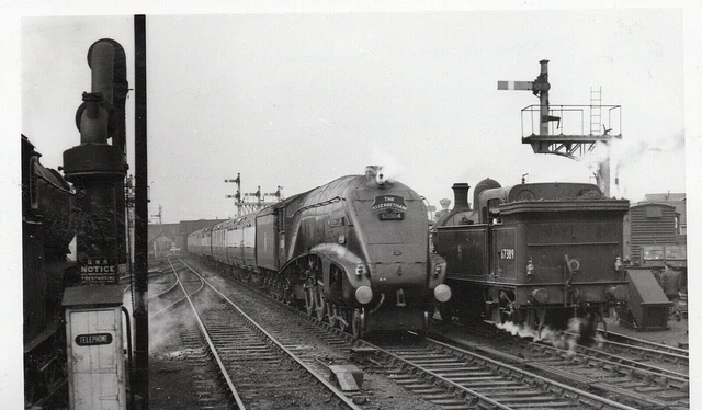 EX LNER X4 CLASS A4 Nos 60004+60018+60025+60028 @ PETEBORO, KINGS X ...
