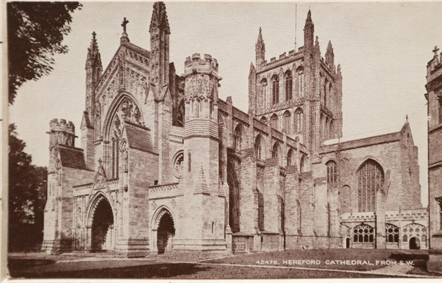 ANCIENNE CARTE POSTALE Hereford Cathédrale De Sud Ouest EUR 25,80 - PicClick FR