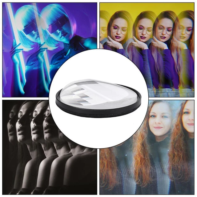 PRISM FILTER PHOTOGRAPHY Special Effects Kaleidoscope Diopter F Split ...