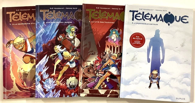 BD TELEMAQUE TOMES 1 à 4 Toussaint Ruiz COMPLET EUR 30,00 - PicClick FR