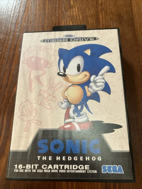 SONIC THE HEDGEHOG - Sega Mega Drive Game - CiB - Excellent Condition ...