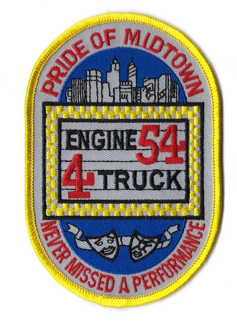 NEW YORK CITY NY Fire Dept. FDNY Engine 54 Truck 4 PRIDE OF MIDTOWN ...