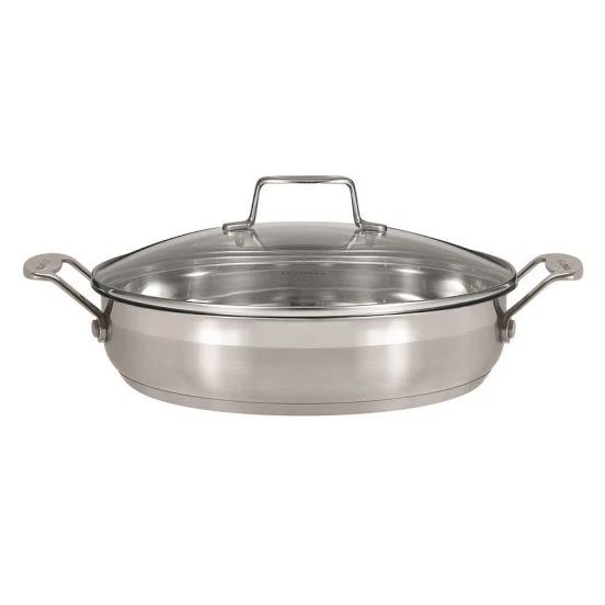 100% GENUINE! SCANPAN Impact 28cm Chef Pan 18/10 Stainless Steel! RRP ...