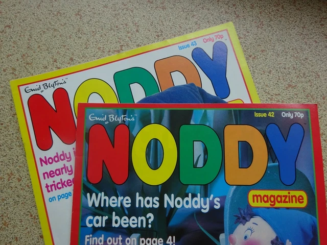 ENID BLYTON'S NODDY MAGAZINE - Nos.42,43. - VINTAGE CHILDREN'S ...