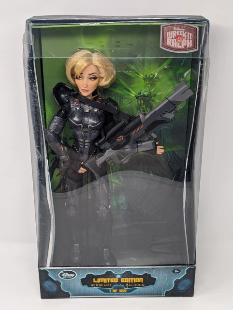 DISNEY WRECK-IT RALPH Sergeant Calhoun Doll Limited Edition 17in £276. ...