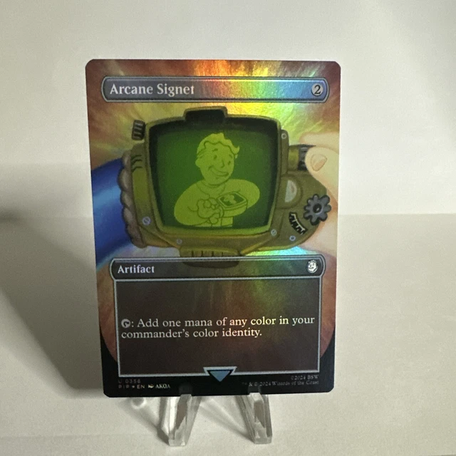 SIGILLO ARCANO FOIL (BORDERLESS) Univers Beyond: Fallout Magic MTG ...