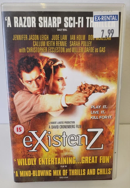 BLOCKBUSTER VIDEO EXISTENZ - BIG BOX EX RENTAL VHS - DAVID CRONENBERG FILM £35.00 - PicClick UK