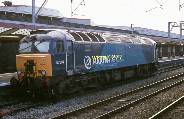 ORIGINAL RAILWAY SLIDE Class 57 57314 at Crewe 10.09 £3.50 - PicClick UK