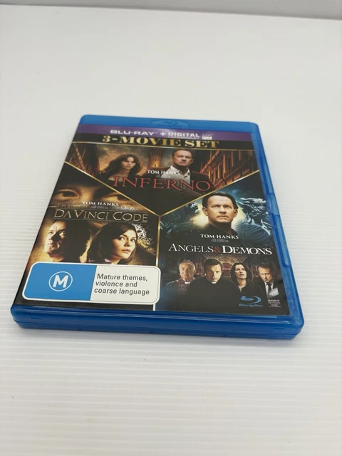 THE ANGELS & Demons / Da Vinci Code / Inferno - Set [Blu-ray] $14.99 - PicClick AU
