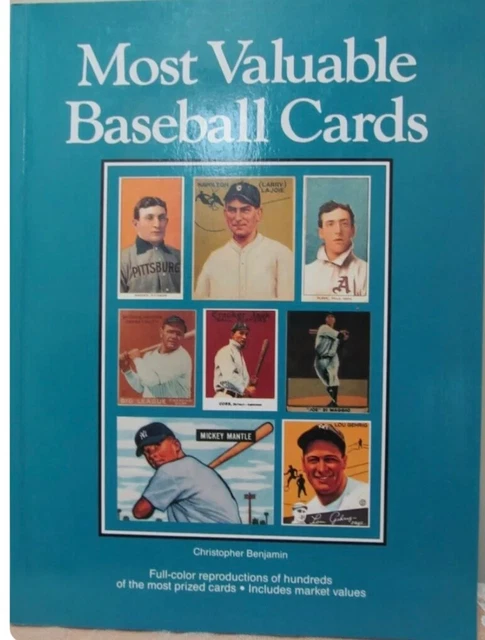 MOST VALUABLE BASEBALL Cards By Christopher Benjamin 1990 £3.89 ...