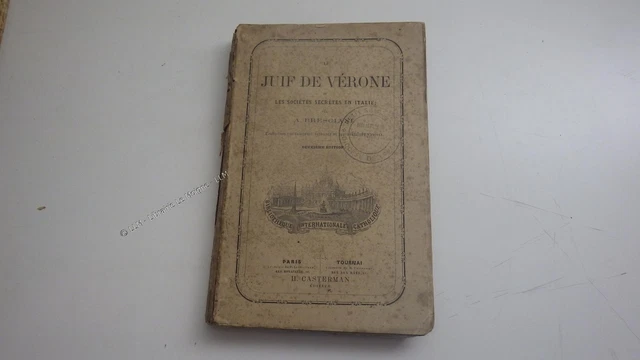 1859.JUIF DE VERONE societes secretes en Italie T2.Bresciani EUR 24,00 ...
