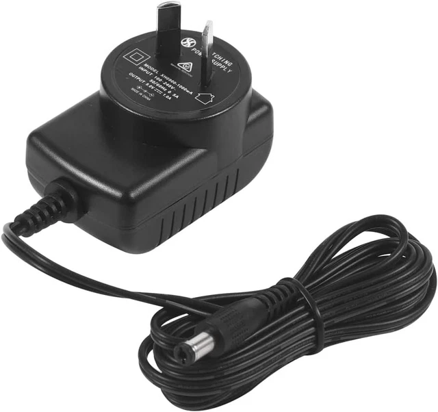 AC TO DC 9V 1A Power Supply Adapter Plug 5.5mm x 2.1mm Center Negative ...