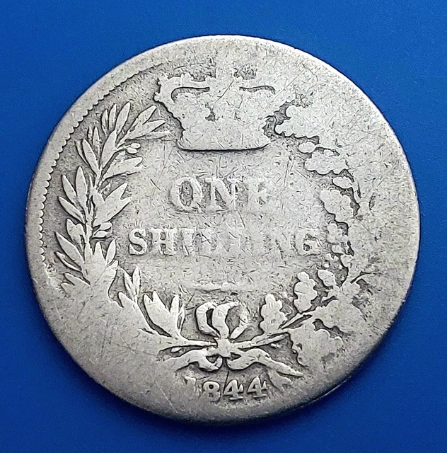 UK 🇬🇧 1844 One Shilling .925 Silver Coin 'Young Victoria' £8.64 - PicClick UK