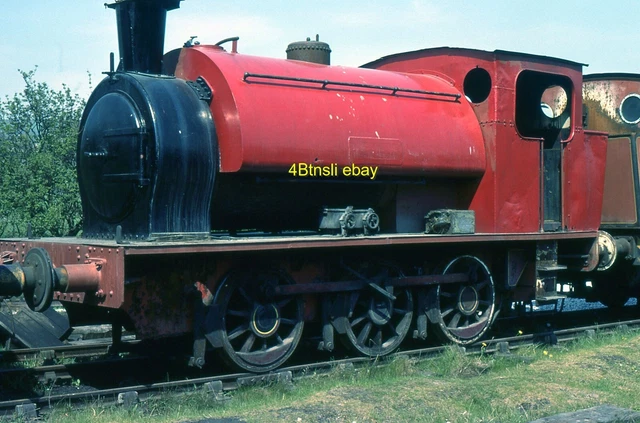 ORIGINAL 35MM SLIDE Hunslet WD 0-6-0ST JUNO at Quainton Road 1972 £1.50 ...
