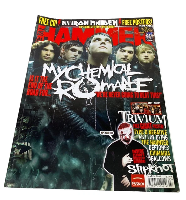 RARE MY CHEMICAL Romance Metal Hammer Magazine March 2007 Black Parade ...