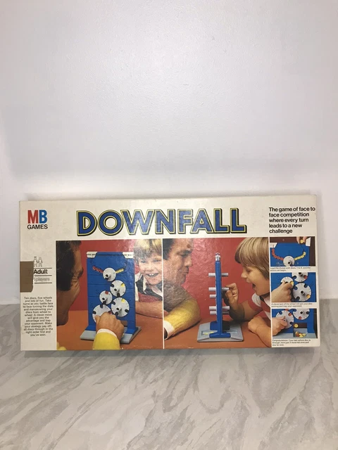 VINTAGE MB GAMES Downfall Game 1970’s Complete Retro £19.99 - PicClick UK