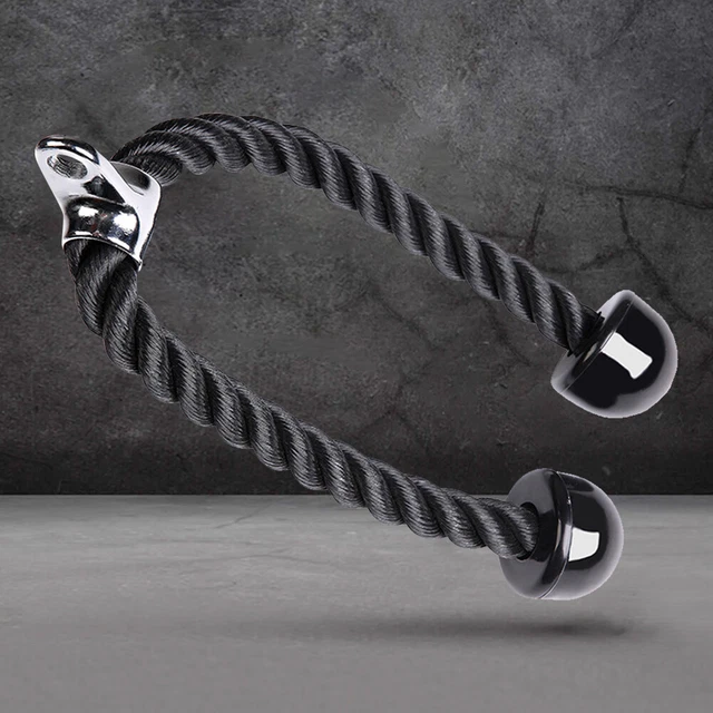 TRICEP PULL DOWN Rope Heavy Duty Nylon Push Pull Down Cord for Gym Home ...
