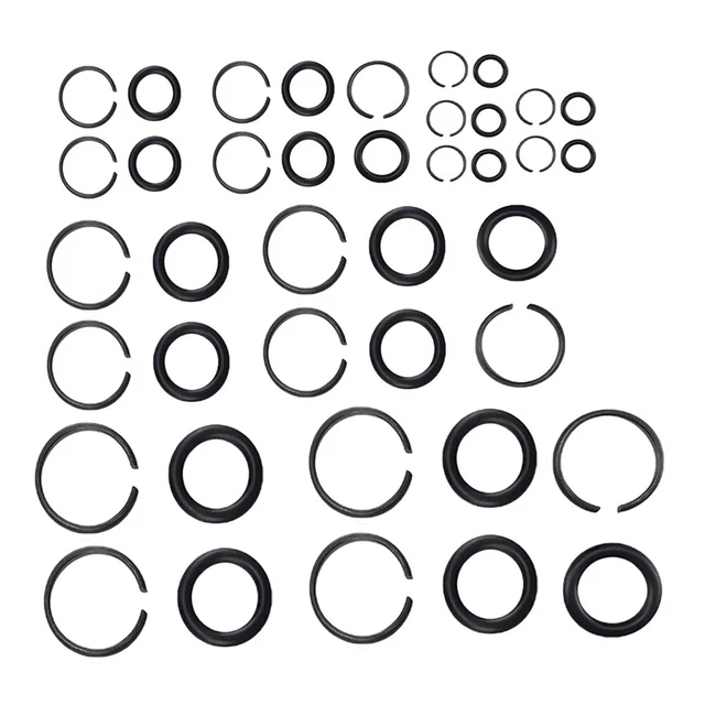 5 SETS OF Pneumatic Impact Wrench Socket Retainer Rings 12 38 1in O ...
