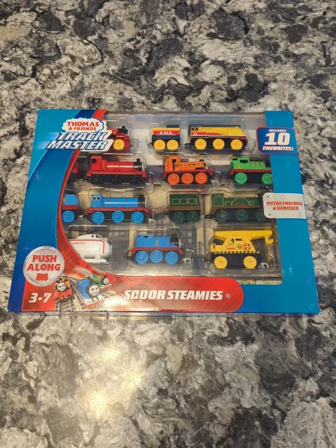 THOMAS & FRIENDS Trackmaster push along Sodor Steamies Train Engines ...