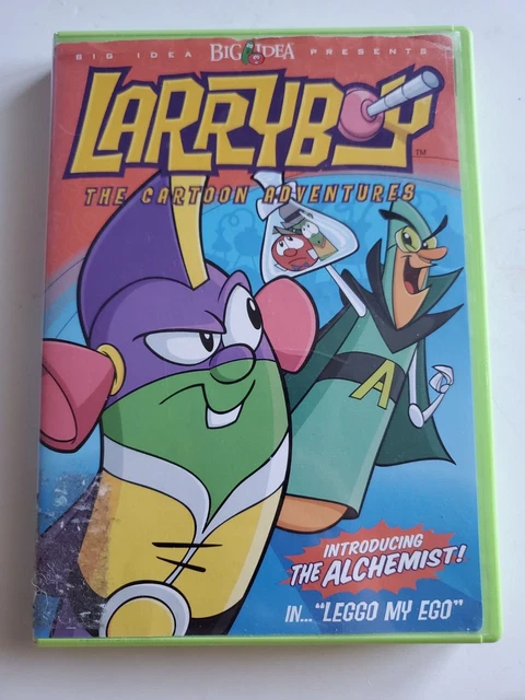 LARRYBOY THE CARTOON Adventures - Leggo My Ego DVD 2002 Big Idea ...