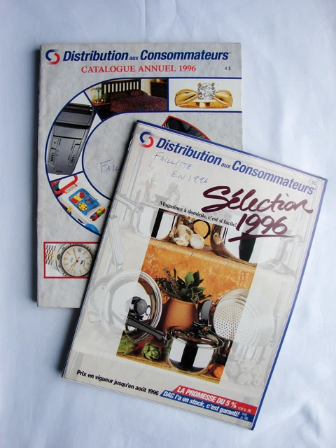 1996 CONSUMERS DISTRIBUTING Selection and Annual Catalog French $70.00 ...