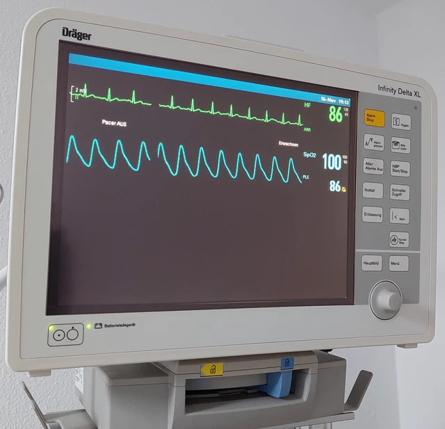 DRÄGER INFINITY DELTA XL Monitor Patientenmonitor EUR 799,00 - PicClick DE