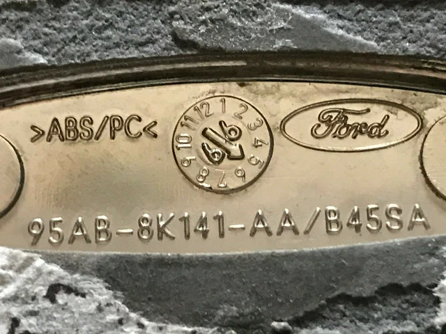 FORD PUMA 95AB8K141AA Logo Emblem Frieze Coat Of Arms Written Badge ...