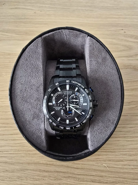 CITIZEN ECO-DRIVE PERPETUAL Calender bracelet watch AT4007-54E £208.72 ...