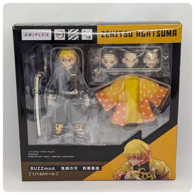 DEMON SLAYER ZENITSU Agatsuma BUZZmod 1/12 Action Figure ANIPLEX Japan ...