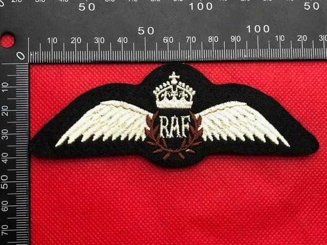 BRITISH ROYAL AIR Force RAF WW2 Pilots Wings Kings Crown £5.99 ...