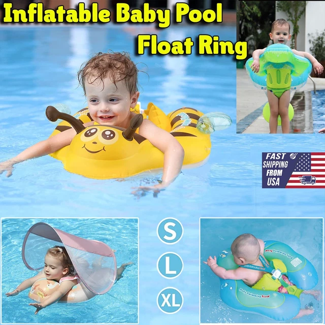 BABY FLOAT INFLATABLE Pool Swim Swimming Canopy with Ring Mambobaby ...